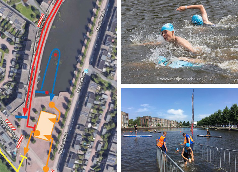 Kindertriathlon Leidsche Rijn - Parcours