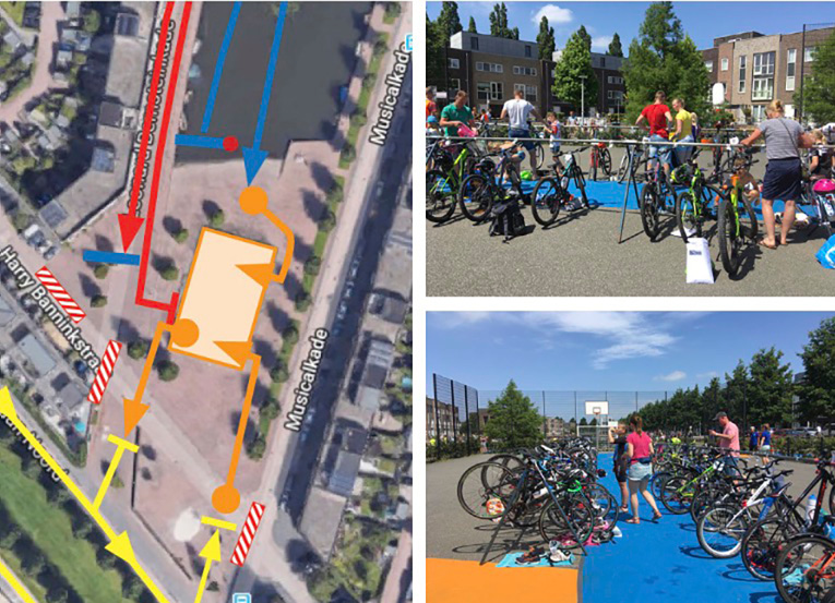 Kindertriathlon Leidsche Rijn - Parcours